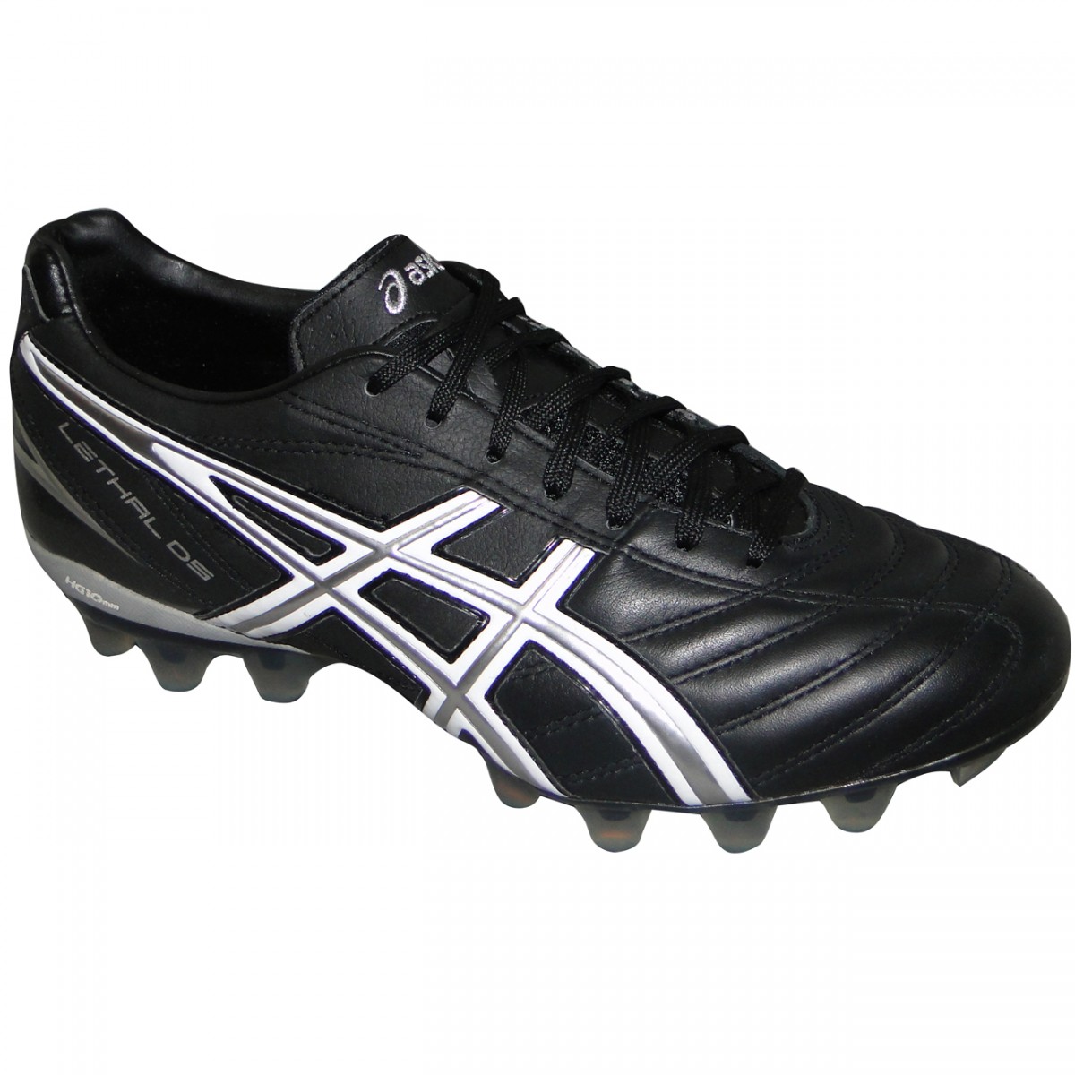 Chuteira Asics Lethal Ds 3 7793 - PRETO/PRATA/BRANCO - Chuteira Nike ...